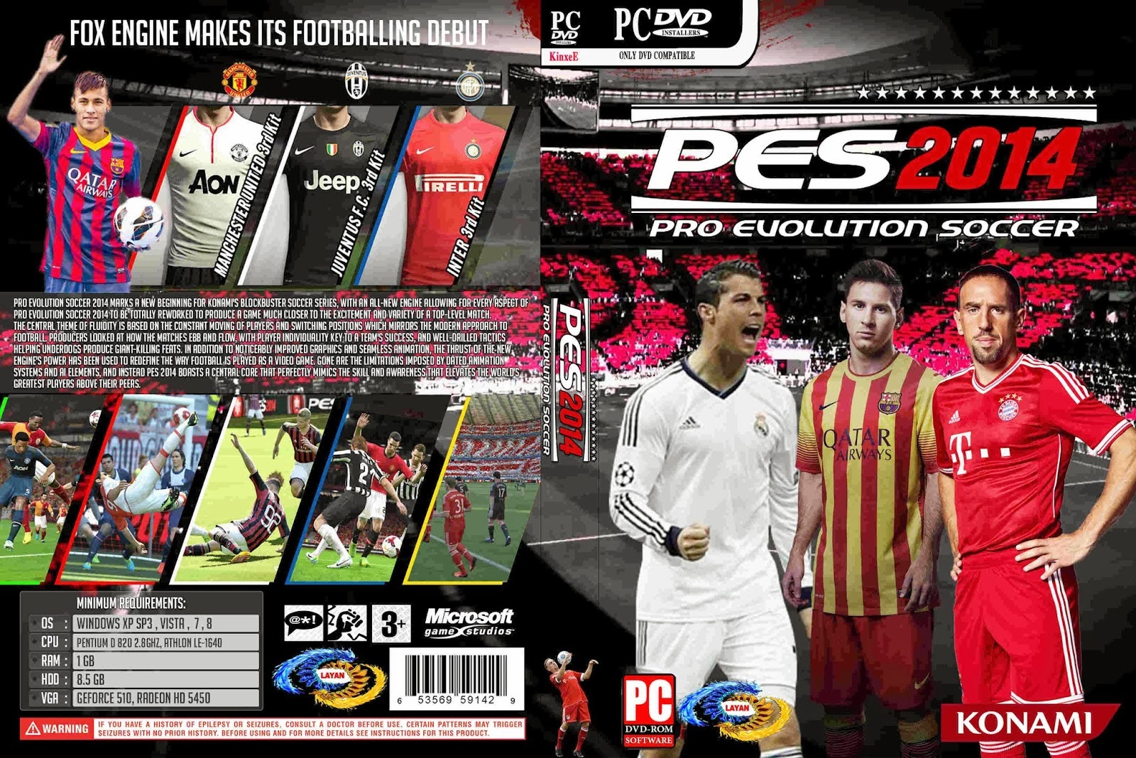 Download Game PES 2014 Highly Compressed PC - Bagusezt
